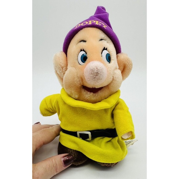 Disney | Toys | Disney Dopey Dwarf Plush Stuffed Doll Toy Snow White ...